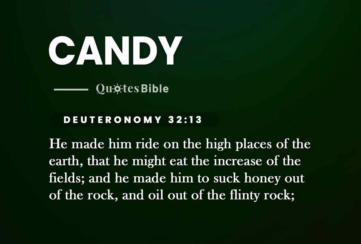 Candy Verses From The Bible The Sweetness Of God S Word Finding 